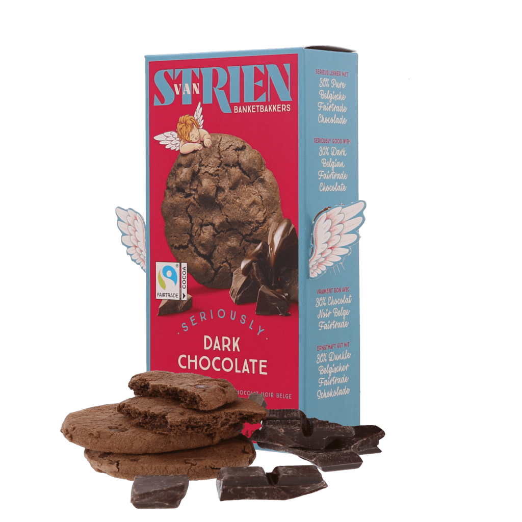 SERIOUSLY DARK CHOCOLATE COOKIE | Van Strien - Banketbakkers